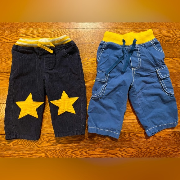Baby Boden | Bottoms | Baby Boden Size 218 Month Blue Star Knee ...
